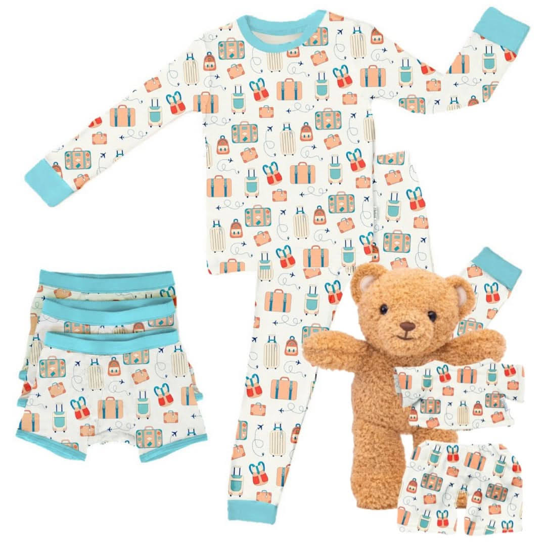 Bamboo Pajamas | Beary Fabulous Bundle – Zip N' Bear™