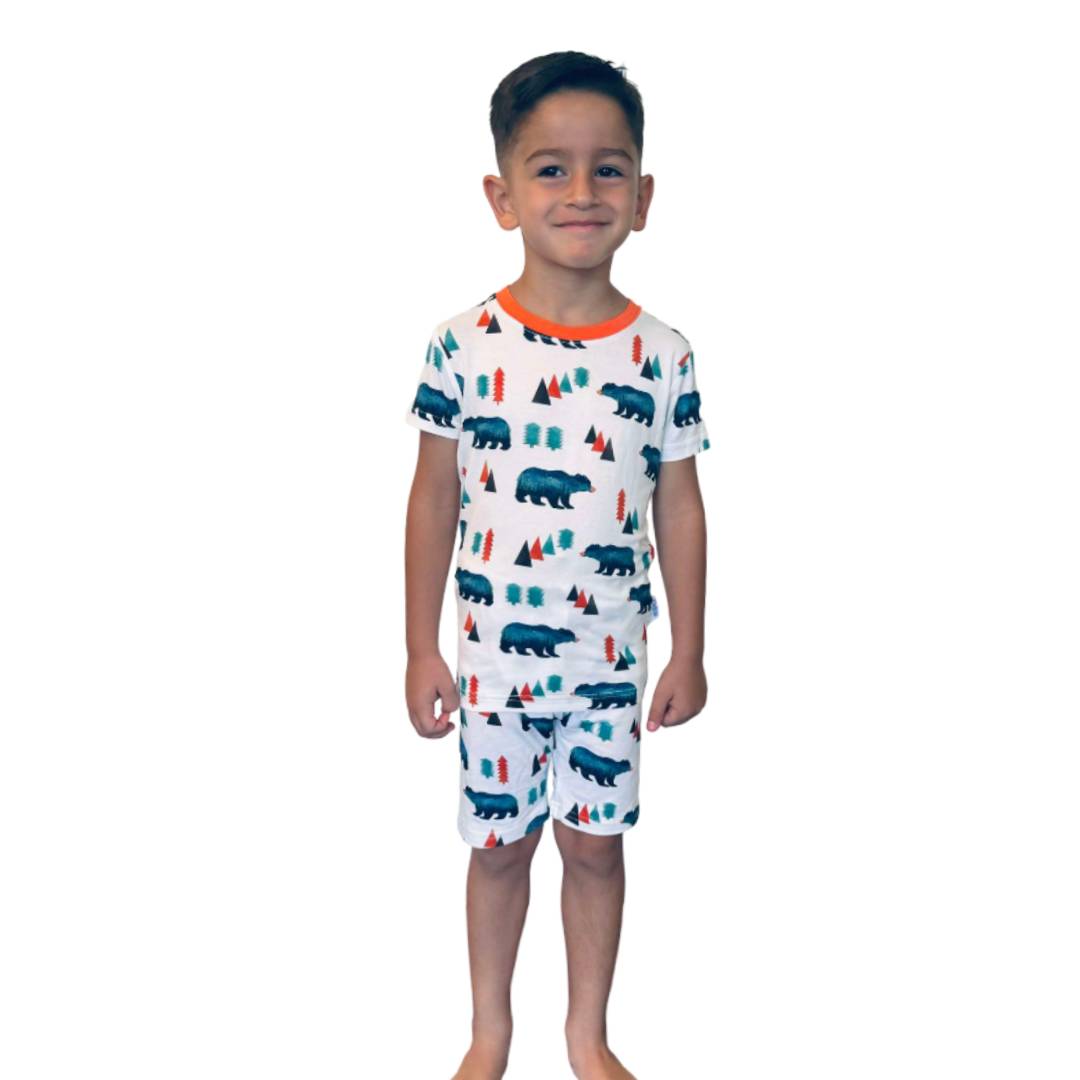 Bamboo Viscose Pajamas | Cozy Cubs Pajamas – Zip N' Bear™